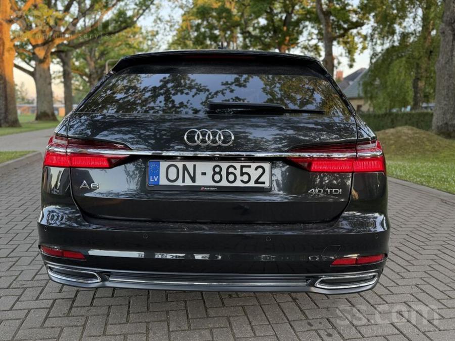 Melns Audi A6 2019 Valmiera, ar dzinēja tilpumu 2.00 L un nobraukumu 308 tūkst. km par 20300 €, foto 14 vietnē AUTOMOTO.COM.LV