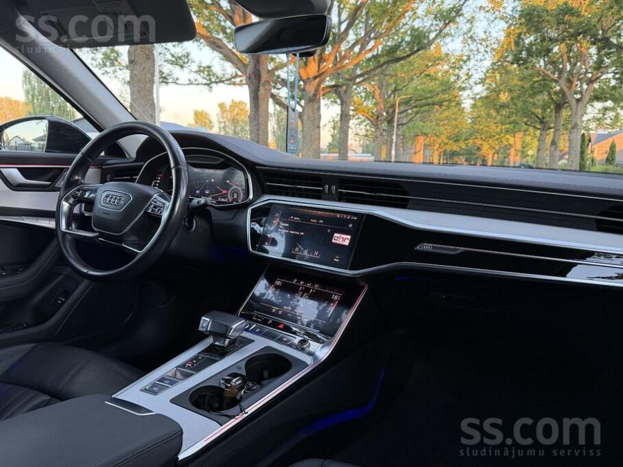 Melns Audi A6 2019 Valmiera, ar dzinēja tilpumu 2.00 L un nobraukumu 308 tūkst. km par 20300 €, foto 23 vietnē AUTOMOTO.COM.LV