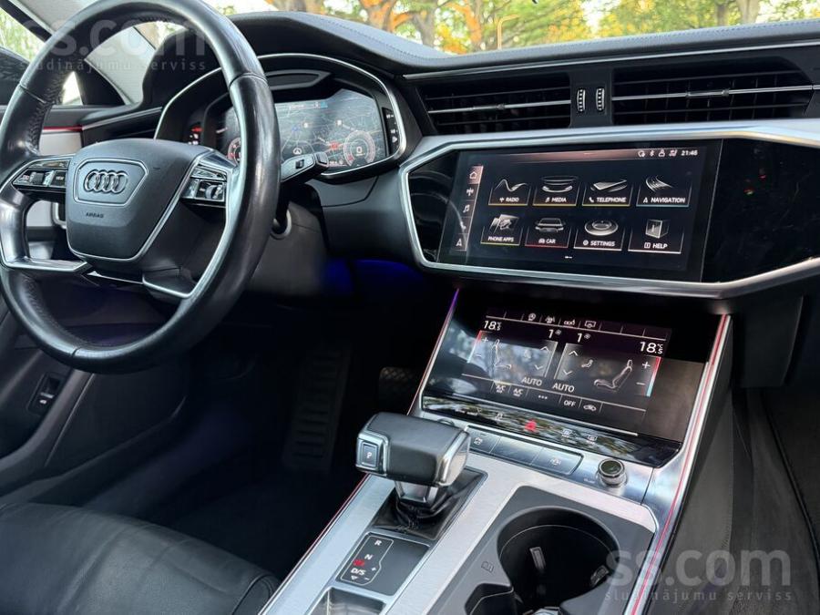 Melns Audi A6 2019 Valmiera, ar dzinēja tilpumu 2.00 L un nobraukumu 308 tūkst. km par 20300 €, foto 25 vietnē AUTOMOTO.COM.LV