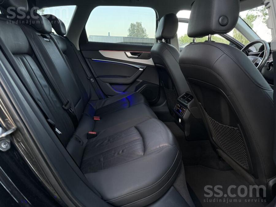 Melns Audi A6 2019 Valmiera, ar dzinēja tilpumu 2.00 L un nobraukumu 308 tūkst. km par 20300 €, foto 28 vietnē AUTOMOTO.COM.LV