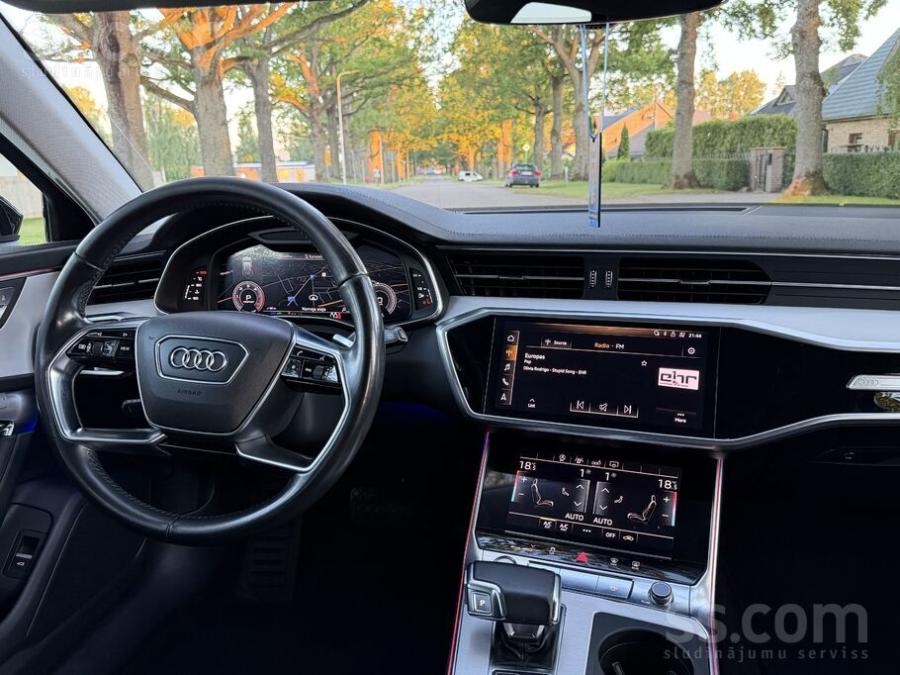 Melns Audi A6 2019 Valmiera, ar dzinēja tilpumu 2.00 L un nobraukumu 308 tūkst. km par 20300 €, foto 29 vietnē AUTOMOTO.COM.LV