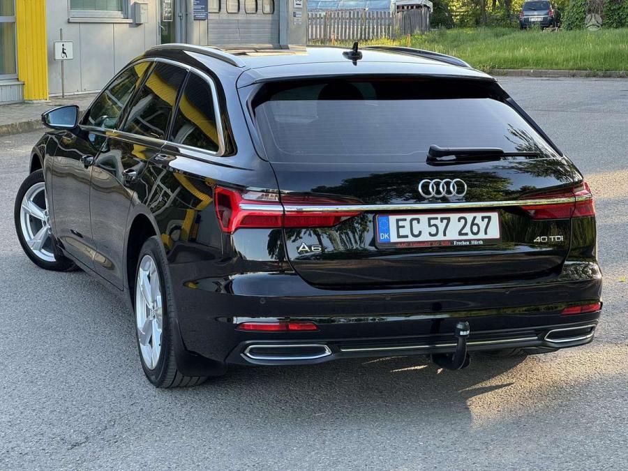 Black Audi A6 2019 in Jonava, with an engine capacity of 2.00 L and mileage of 205 thousand km for 18250 €, photo 8 on AUTOMOTO.COM.LV