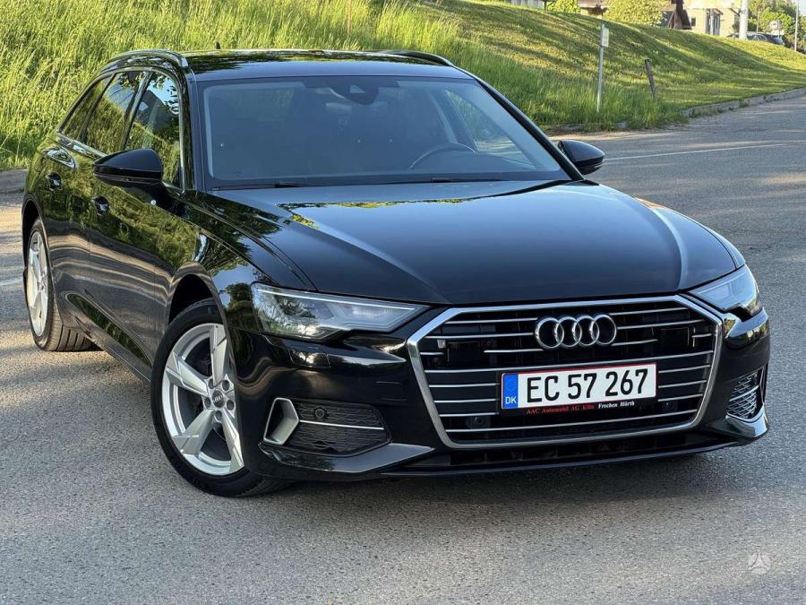 Black Audi A6 2019 in Jonava, with an engine capacity of 2.00 L and mileage of 205 thousand km for 18250 €, photo 13 on AUTOMOTO.COM.LV