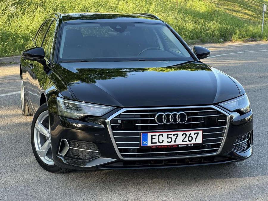 Black Audi A6 2019 in Jonava, with an engine capacity of 2.00 L and mileage of 205 thousand km for 18250 €, photo 14 on AUTOMOTO.COM.LV