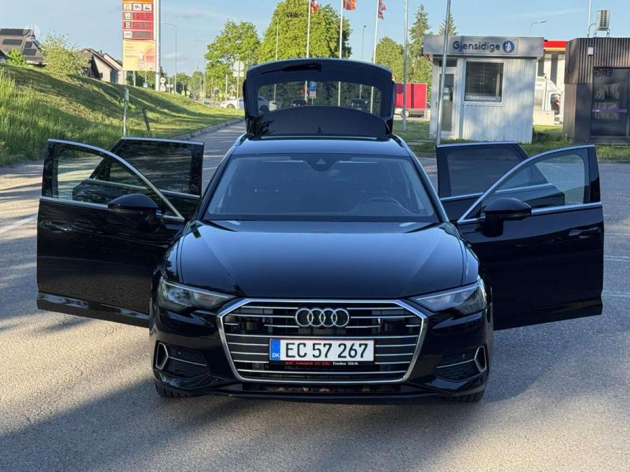 Black Audi A6 2019 in Jonava, with an engine capacity of 2.00 L and mileage of 205 thousand km for 18250 €, photo 16 on AUTOMOTO.COM.LV