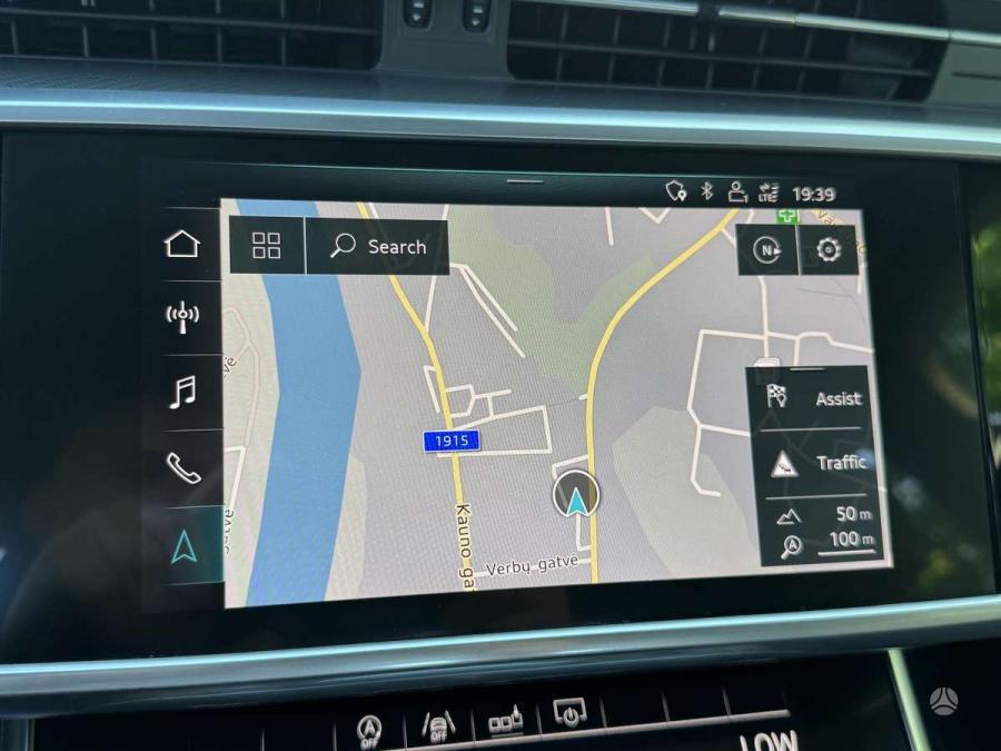 Black Audi A6 2019 in Jonava, with an engine capacity of 2.00 L and mileage of 205 thousand km for 18250 €, photo 44 on AUTOMOTO.COM.LV