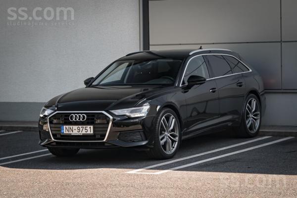 Black Audi A6 2019 in Riga, with an engine capacity of 2.00 L and mileage of 208 thousand km for 17950 €, photo 1 on AUTOMOTO.COM.LV