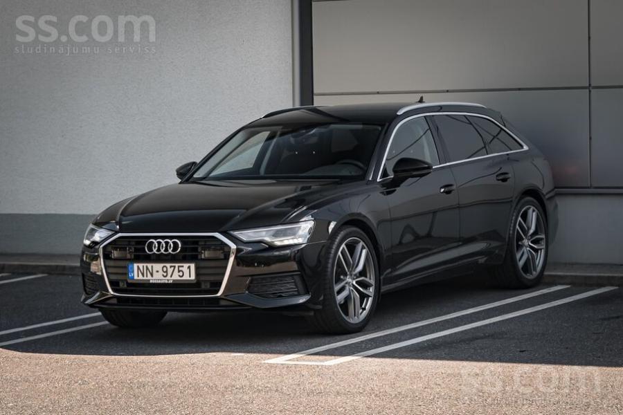 Black Audi A6 2019 in Riga, with an engine capacity of 2.00 L and mileage of 208 thousand km for 17950 €, photo 1 on AUTOMOTO.COM.LV