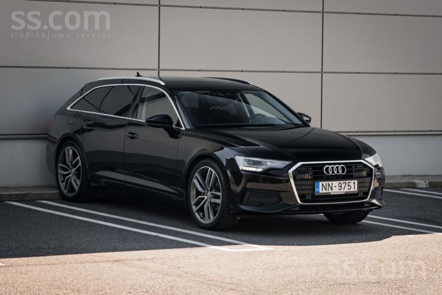 Black Audi A6 2019 in Riga, with an engine capacity of 2.00 L and mileage of 208 thousand km for 17950 €, photo 4 on AUTOMOTO.COM.LV