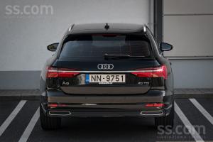 Black Audi A6 2019 in Riga, with an engine capacity of 2.00 L and mileage of 208 thousand km for 17950 €, photo 6 on AUTOMOTO.COM.LV