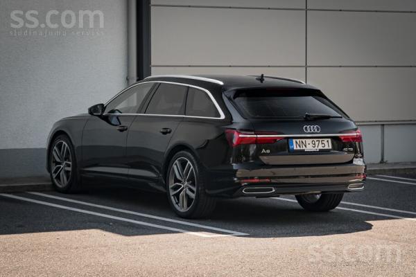 Black Audi A6 2019 in Riga, with an engine capacity of 2.00 L and mileage of 208 thousand km for 17950 €, photo 6 on AUTOMOTO.COM.LV