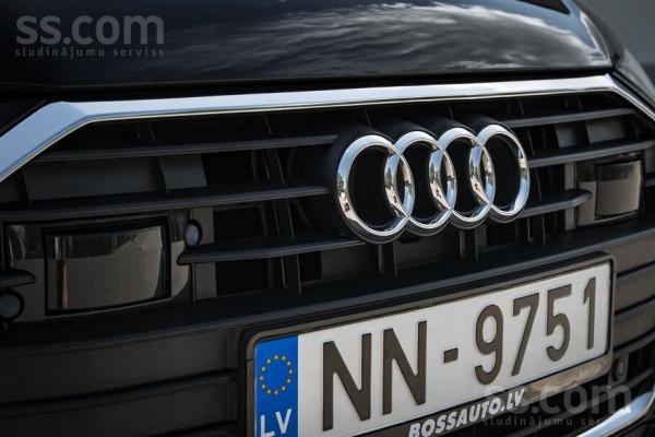 Black Audi A6 2019 in Riga, with an engine capacity of 2.00 L and mileage of 208 thousand km for 17950 €, photo 7 on AUTOMOTO.COM.LV