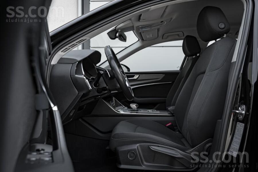 Black Audi A6 2019 in Riga, with an engine capacity of 2.00 L and mileage of 208 thousand km for 17950 €, photo 11 on AUTOMOTO.COM.LV