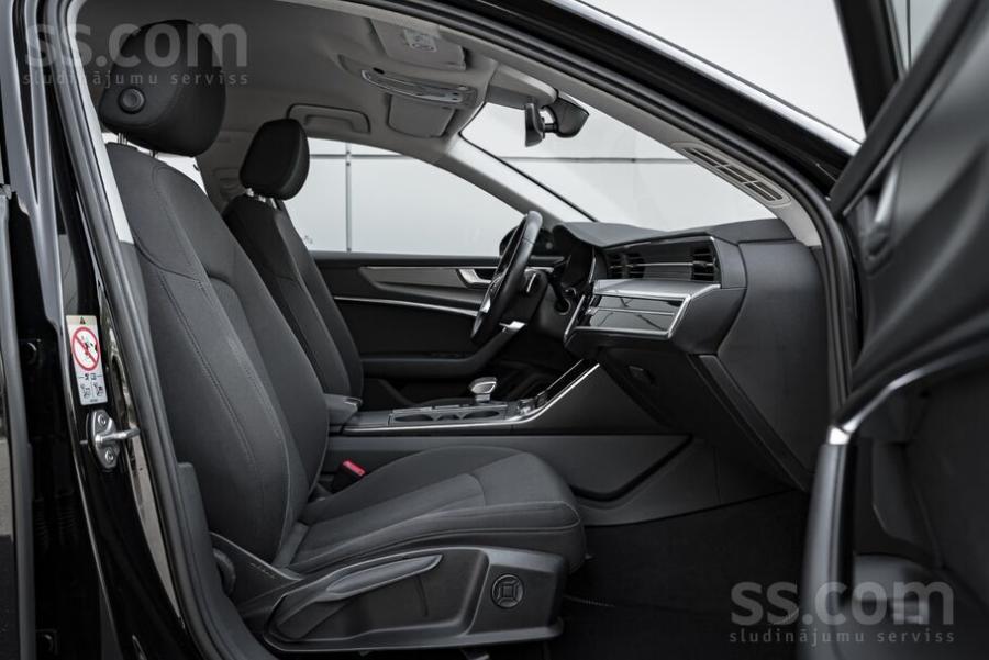 Black Audi A6 2019 in Riga, with an engine capacity of 2.00 L and mileage of 208 thousand km for 17950 €, photo 12 on AUTOMOTO.COM.LV