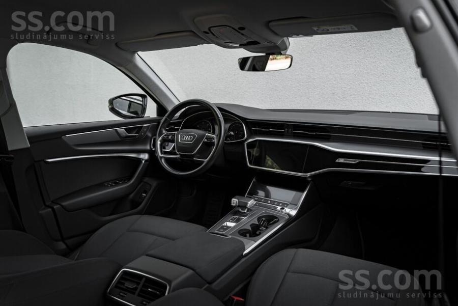 Black Audi A6 2019 in Riga, with an engine capacity of 2.00 L and mileage of 208 thousand km for 17950 €, photo 16 on AUTOMOTO.COM.LV