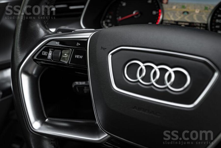 Black Audi A6 2019 in Riga, with an engine capacity of 2.00 L and mileage of 208 thousand km for 17950 €, photo 18 on AUTOMOTO.COM.LV
