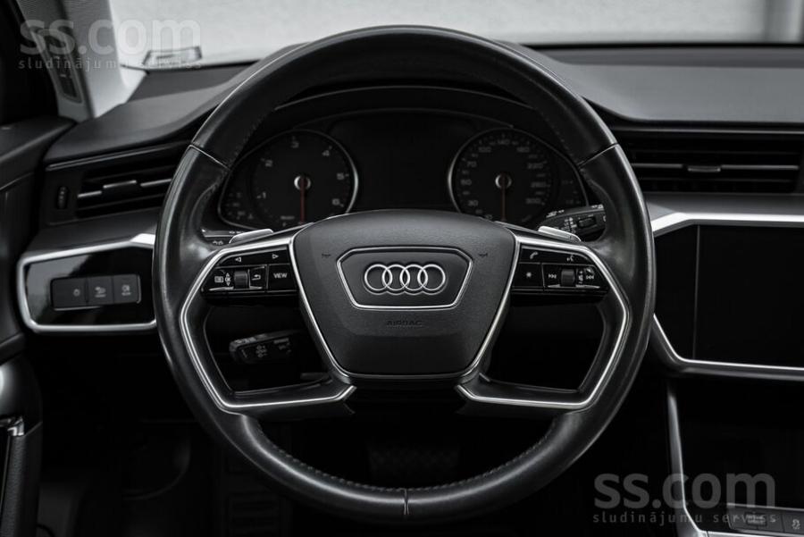 Black Audi A6 2019 in Riga, with an engine capacity of 2.00 L and mileage of 208 thousand km for 17950 €, photo 19 on AUTOMOTO.COM.LV
