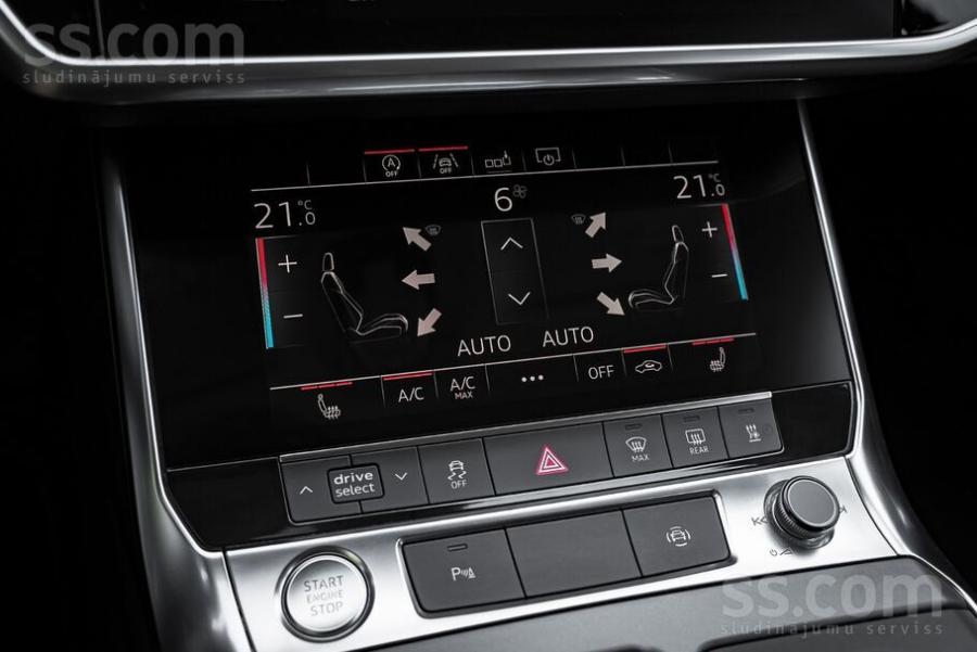 Black Audi A6 2019 in Riga, with an engine capacity of 2.00 L and mileage of 208 thousand km for 17950 €, photo 23 on AUTOMOTO.COM.LV