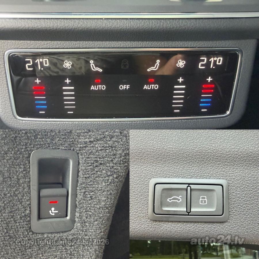 Melns Audi A6 2019 Tallina, ar dzinēja tilpumu 3.00 L un nobraukumu 102 tūkst. km par 33990 €, foto 15 vietnē AUTOMOTO.COM.LV