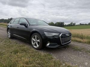 Black Audi A6 2019 in Panevezys, with an engine capacity of 1.97 L and mileage of 242 thousand km for 17200 €, photo  on AUTOMOTO.COM.LV