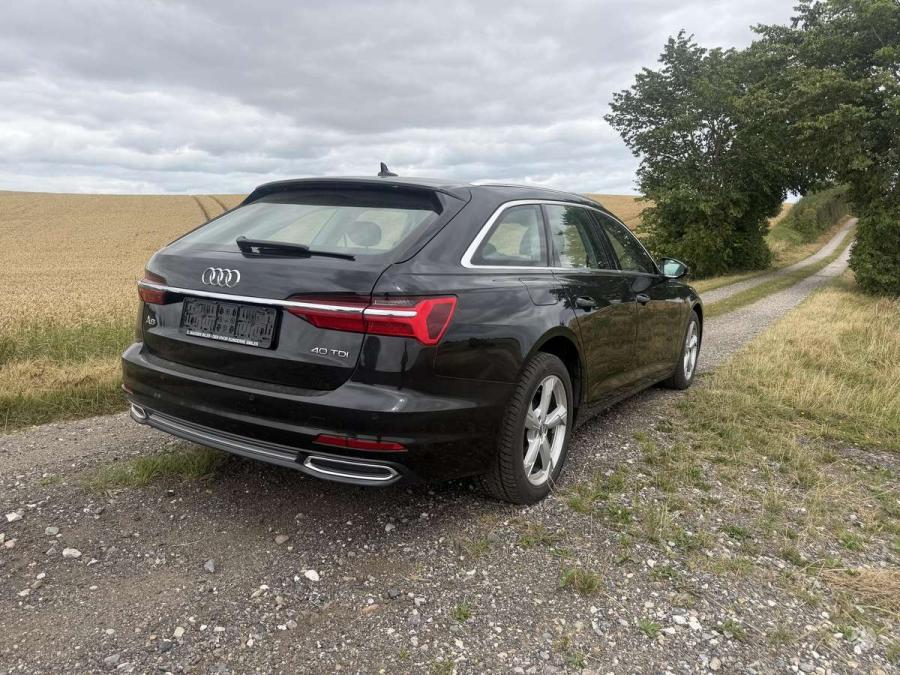 Black Audi A6 2019 in Panevezys, with an engine capacity of 1.97 L and mileage of 242 thousand km for 17200 €, photo 6 on AUTOMOTO.COM.LV