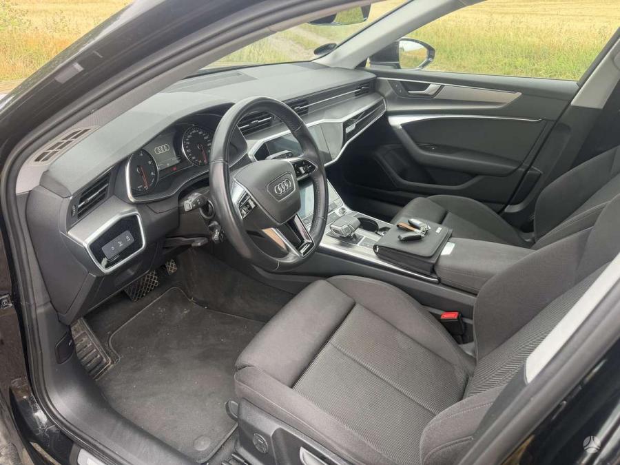 Black Audi A6 2019 in Panevezys, with an engine capacity of 1.97 L and mileage of 242 thousand km for 17200 €, photo 11 on AUTOMOTO.COM.LV