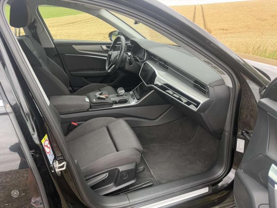 Black Audi A6 2019 in Panevezys, with an engine capacity of 1.97 L and mileage of 242 thousand km for 17200 €, photo 12 on AUTOMOTO.COM.LV