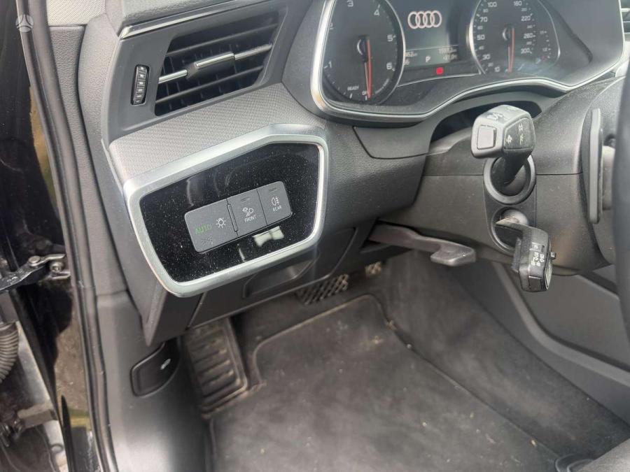 Black Audi A6 2019 in Panevezys, with an engine capacity of 1.97 L and mileage of 242 thousand km for 17200 €, photo 13 on AUTOMOTO.COM.LV