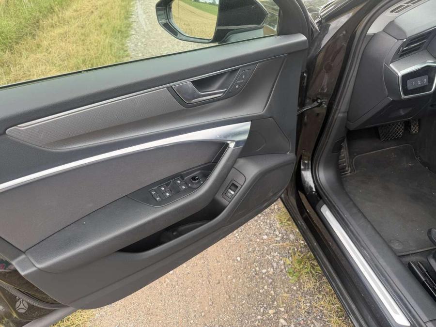 Black Audi A6 2019 in Panevezys, with an engine capacity of 1.97 L and mileage of 242 thousand km for 17200 €, photo 23 on AUTOMOTO.COM.LV