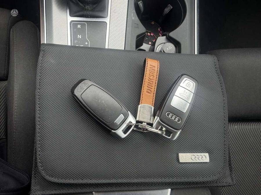 Black Audi A6 2019 in Panevezys, with an engine capacity of 1.97 L and mileage of 242 thousand km for 17200 €, photo 24 on AUTOMOTO.COM.LV