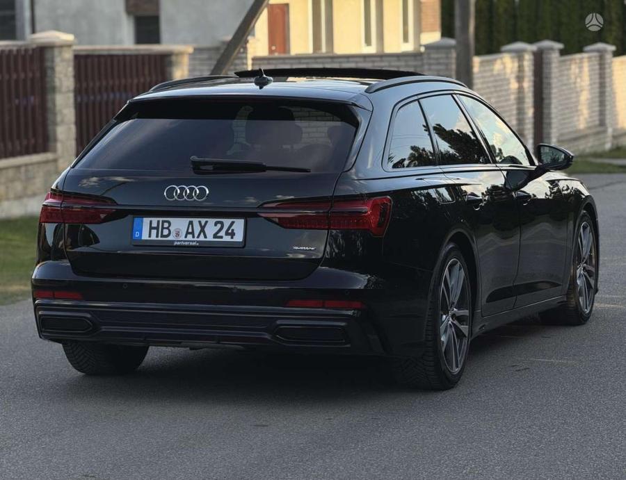 Melns Audi A6 2019 Viļņa, ar dzinēja tilpumu 2.97 L un nobraukumu 153 tūkst. km par 24950 €, foto 7 vietnē AUTOMOTO.COM.LV