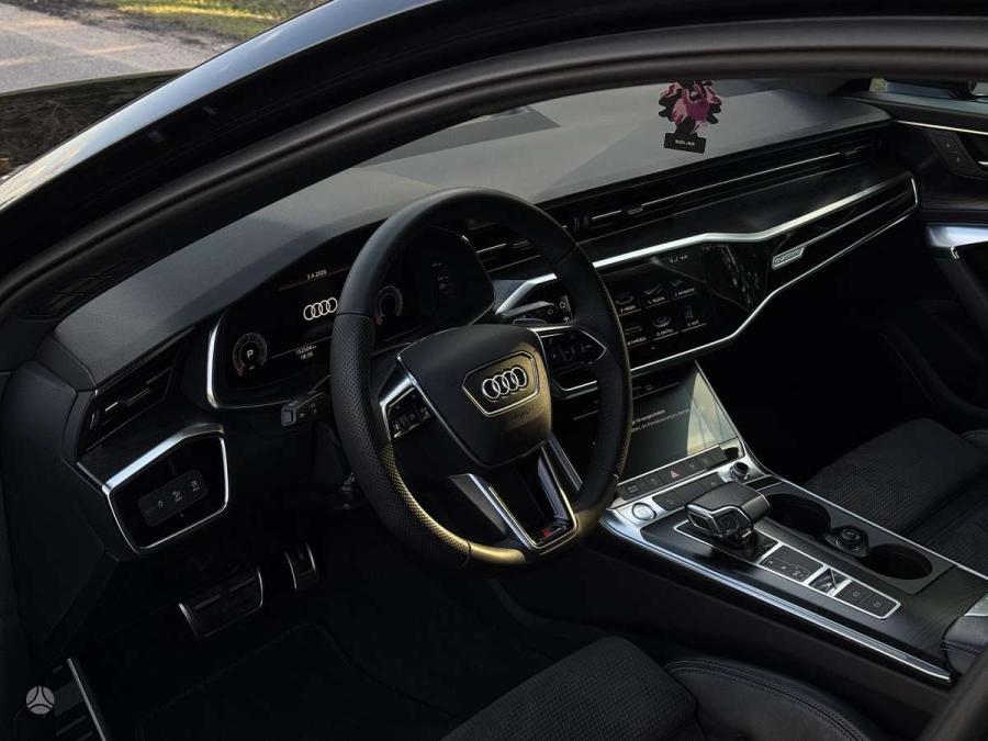Melns Audi A6 2019 Viļņa, ar dzinēja tilpumu 2.97 L un nobraukumu 153 tūkst. km par 24950 €, foto 8 vietnē AUTOMOTO.COM.LV