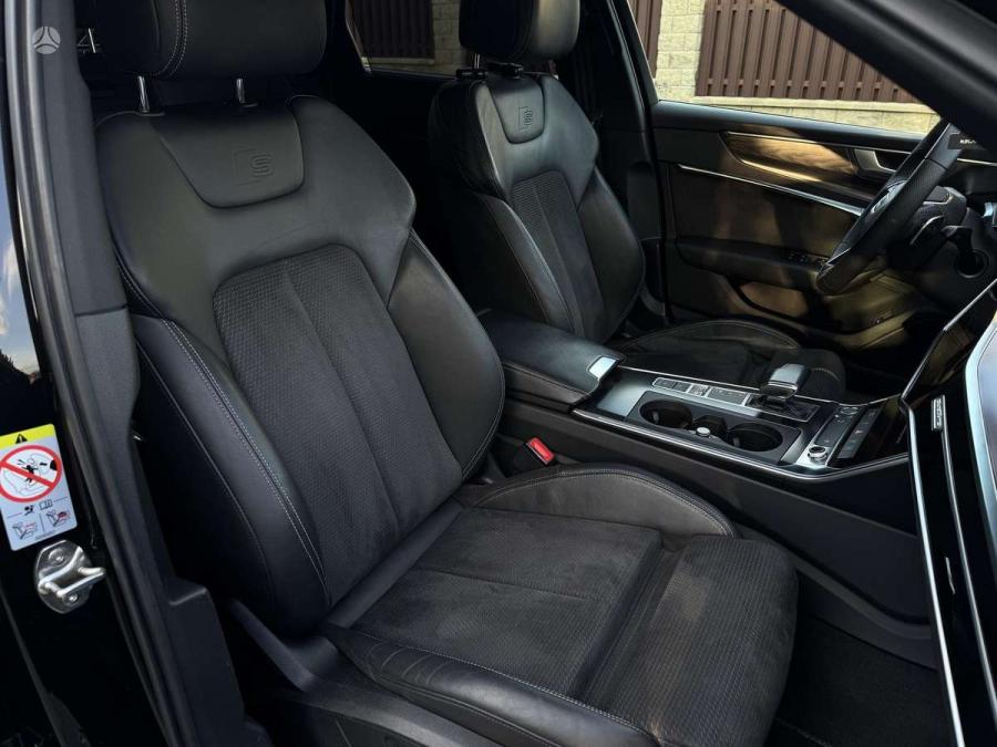 Melns Audi A6 2019 Viļņa, ar dzinēja tilpumu 2.97 L un nobraukumu 153 tūkst. km par 24950 €, foto 17 vietnē AUTOMOTO.COM.LV