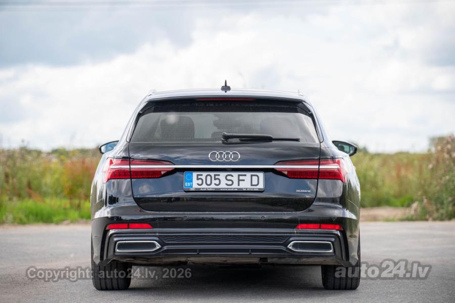 Black Audi A6 2019 in Tallinn, with an engine capacity of 3.00 L and mileage of 190 thousand km for 39680 €, photo 4 on AUTOMOTO.COM.LV