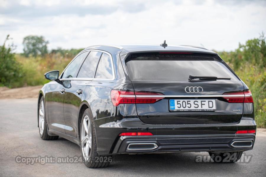 Black Audi A6 2019 in Tallinn, with an engine capacity of 3.00 L and mileage of 190 thousand km for 39680 €, photo 7 on AUTOMOTO.COM.LV