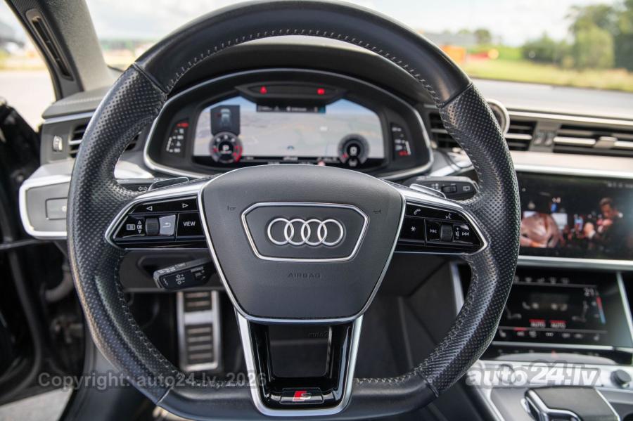 Black Audi A6 2019 in Tallinn, with an engine capacity of 3.00 L and mileage of 190 thousand km for 39680 €, photo 13 on AUTOMOTO.COM.LV