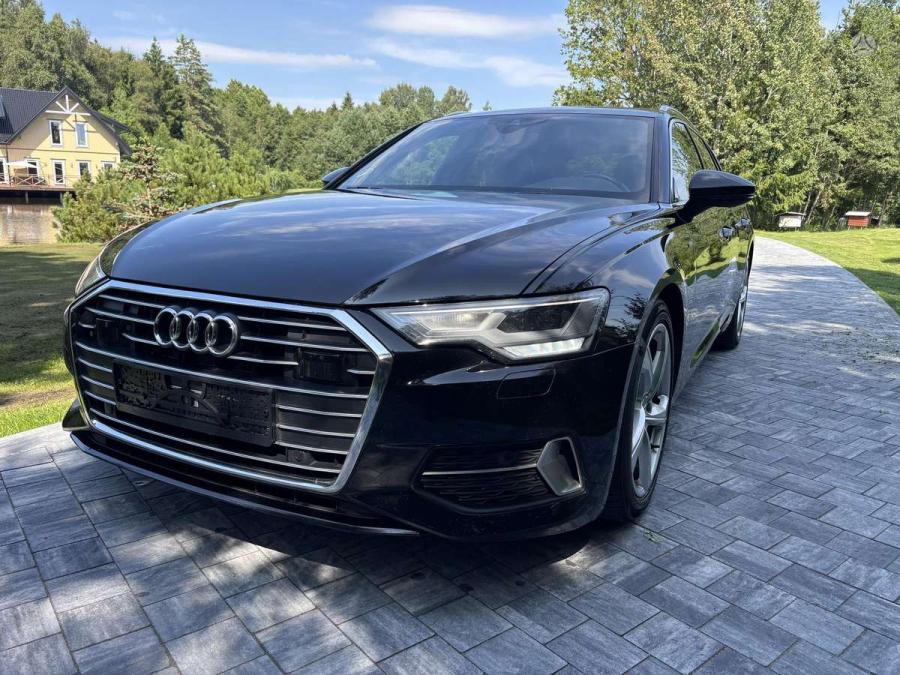 Black Audi A6 2019 in Telschi, with an engine capacity of 2.00 L and mileage of 169 thousand km for 20500 €, photo 1 on AUTOMOTO.COM.LV