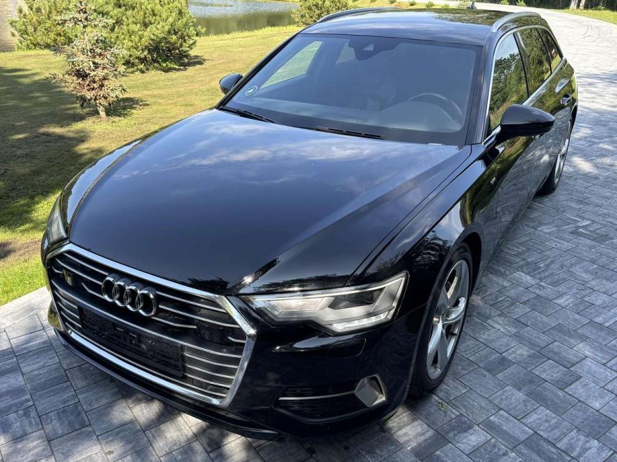 Black Audi A6 2019 in Telschi, with an engine capacity of 2.00 L and mileage of 169 thousand km for 20500 €, photo 6 on AUTOMOTO.COM.LV