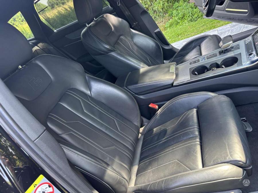 Black Audi A6 2019 in Telschi, with an engine capacity of 2.00 L and mileage of 169 thousand km for 20500 €, photo 14 on AUTOMOTO.COM.LV