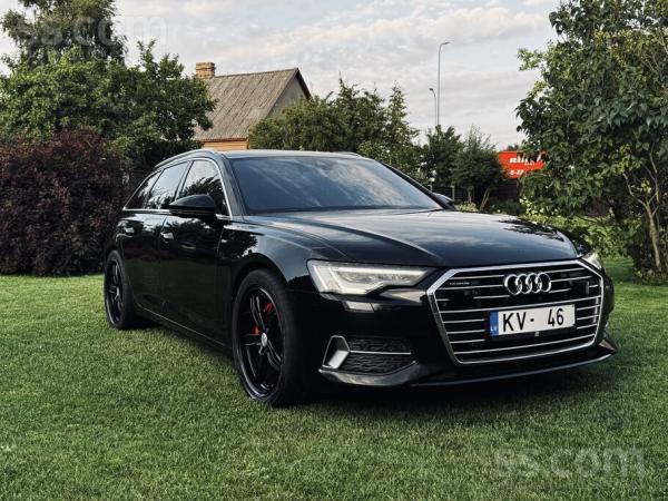 Melns Audi A6 2019 Liepāja, ar dzinēja tilpumu 3.00 L un nobraukumu 140 tūkst. km par 28900 €, foto 1 vietnē AUTOMOTO.COM.LV