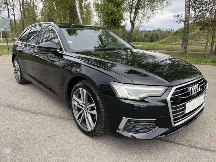 Black Audi A6 2019 in Taurage, with an engine capacity of 1.97 L and mileage of 318 thousand km for 19000 €, photo 1 on AUTOMOTO.COM.LV