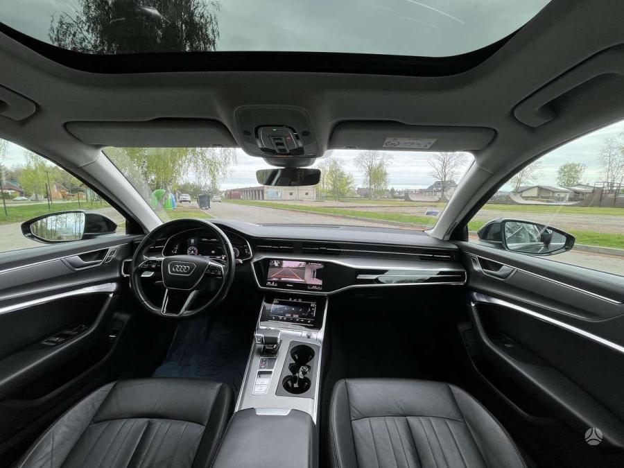 Black Audi A6 2019 in Taurage, with an engine capacity of 1.97 L and mileage of 318 thousand km for 19000 €, photo 18 on AUTOMOTO.COM.LV