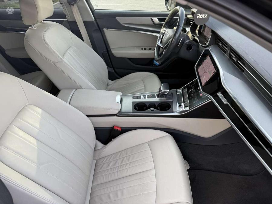 Black Audi A6 2019 in Marijampole, with an engine capacity of 1.97 L and mileage of 235 thousand km for 18500 €, photo 16 on AUTOMOTO.COM.LV