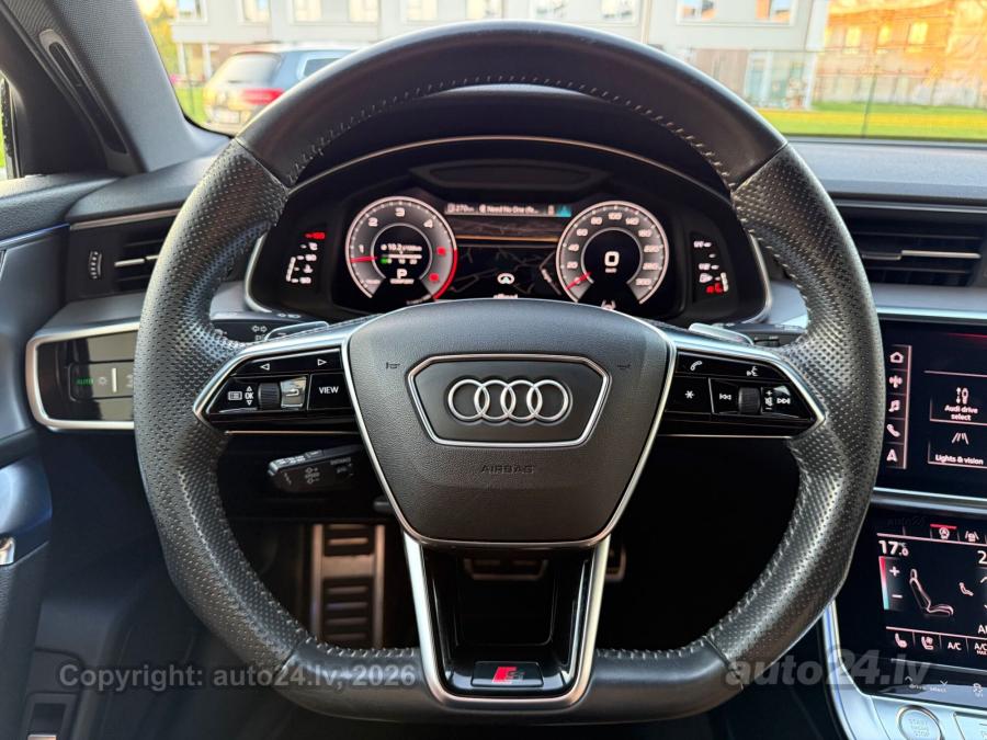 Melns Audi A6 2019 Tallina, ar dzinēja tilpumu 2.97 L un nobraukumu 260 tūkst. km par 24990 €, foto 14 vietnē AUTOMOTO.COM.LV