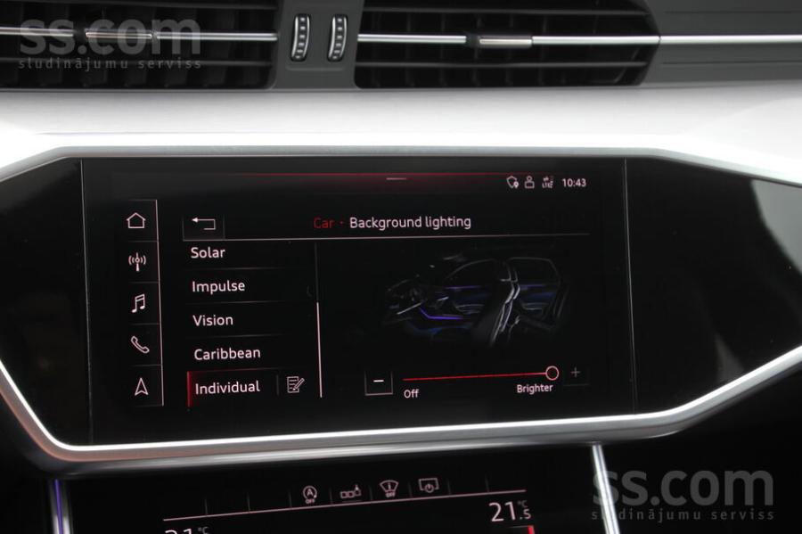Black Audi A6 2019 in Tukums, with an engine capacity of 3.00 L and mileage of 244 thousand km for 20500 €, photo 14 on AUTOMOTO.COM.LV