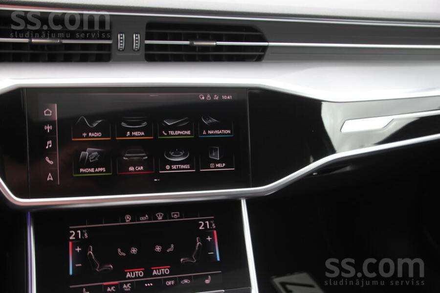 Black Audi A6 2019 in Tukums, with an engine capacity of 3.00 L and mileage of 244 thousand km for 20500 €, photo 24 on AUTOMOTO.COM.LV