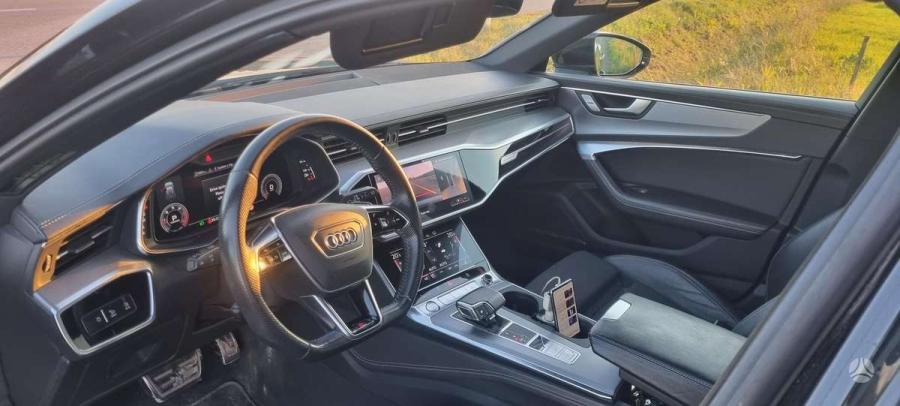 Black Audi A6 2019 in Vilnius, with an engine capacity of 2.97 L and mileage of 125 thousand km for 25000 €, photo 6 on AUTOMOTO.COM.LV