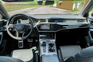 Black Audi A6 2019 in Klaipeda, with an engine capacity of 3.00 L and mileage of 141 thousand km for 25000 €, photo 9 on AUTOMOTO.COM.LV