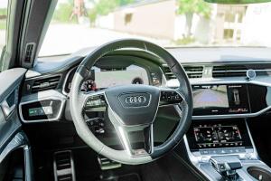 Black Audi A6 2019 in Klaipeda, with an engine capacity of 3.00 L and mileage of 141 thousand km for 25000 €, photo 12 on AUTOMOTO.COM.LV