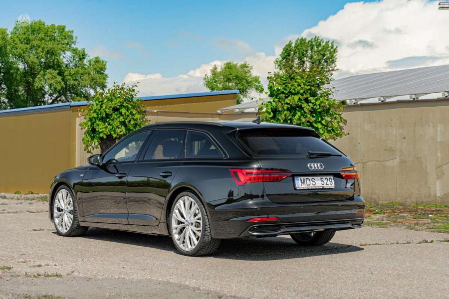 Black Audi A6 2019 in Klaipeda, with an engine capacity of 3.00 L and mileage of 141 thousand km for 25000 €, photo 32 on AUTOMOTO.COM.LV
